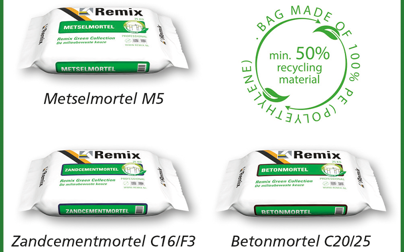 Remix Green Collection, dé milieubewuste mortels | Bouwcenter
